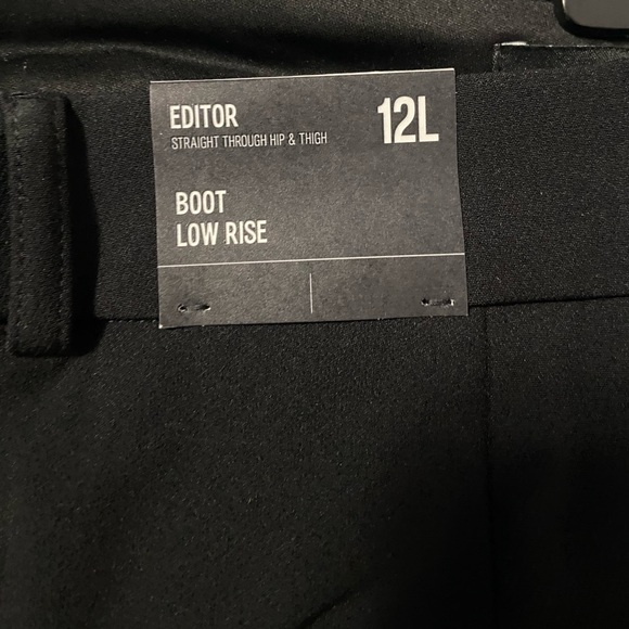 Express | Pants & Jumpsuits | Express Editor Black Dress Pants New With ...